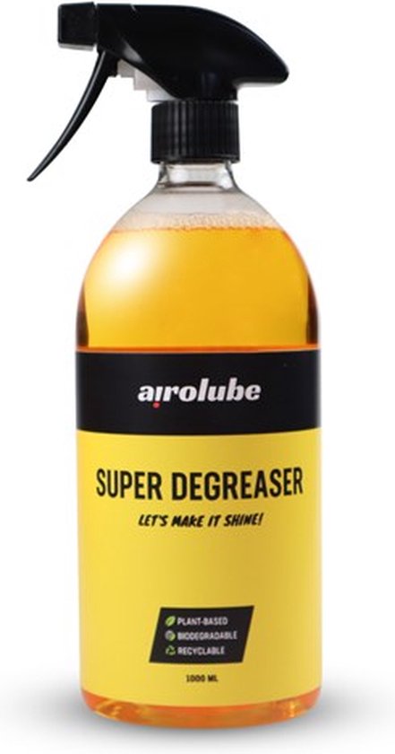 Airolube Natuurlijke Fiets Ontvetter - Super Degreaser - 1000 ml ...