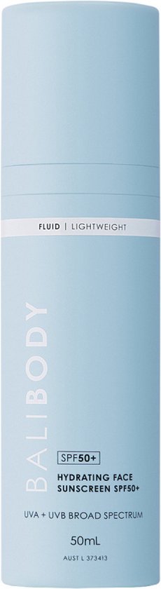 Bali Body Hydrating Face Sunscreen SPF 50+ - 50 ml | bol