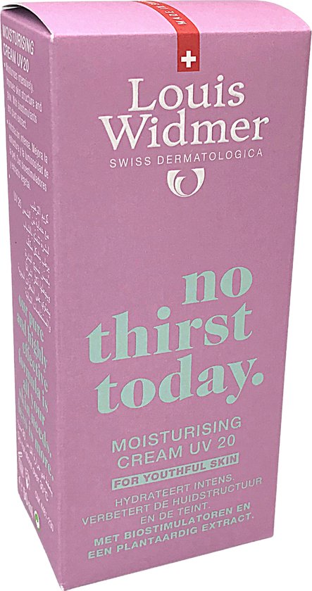 Louis Widmer Crème Young Line No Thirst Today Moisturising Cream UV20 | bol