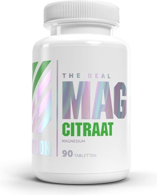 RS Nutrition - The Real Mag - Citraat - Magnesium - 90 - tabletten | bol