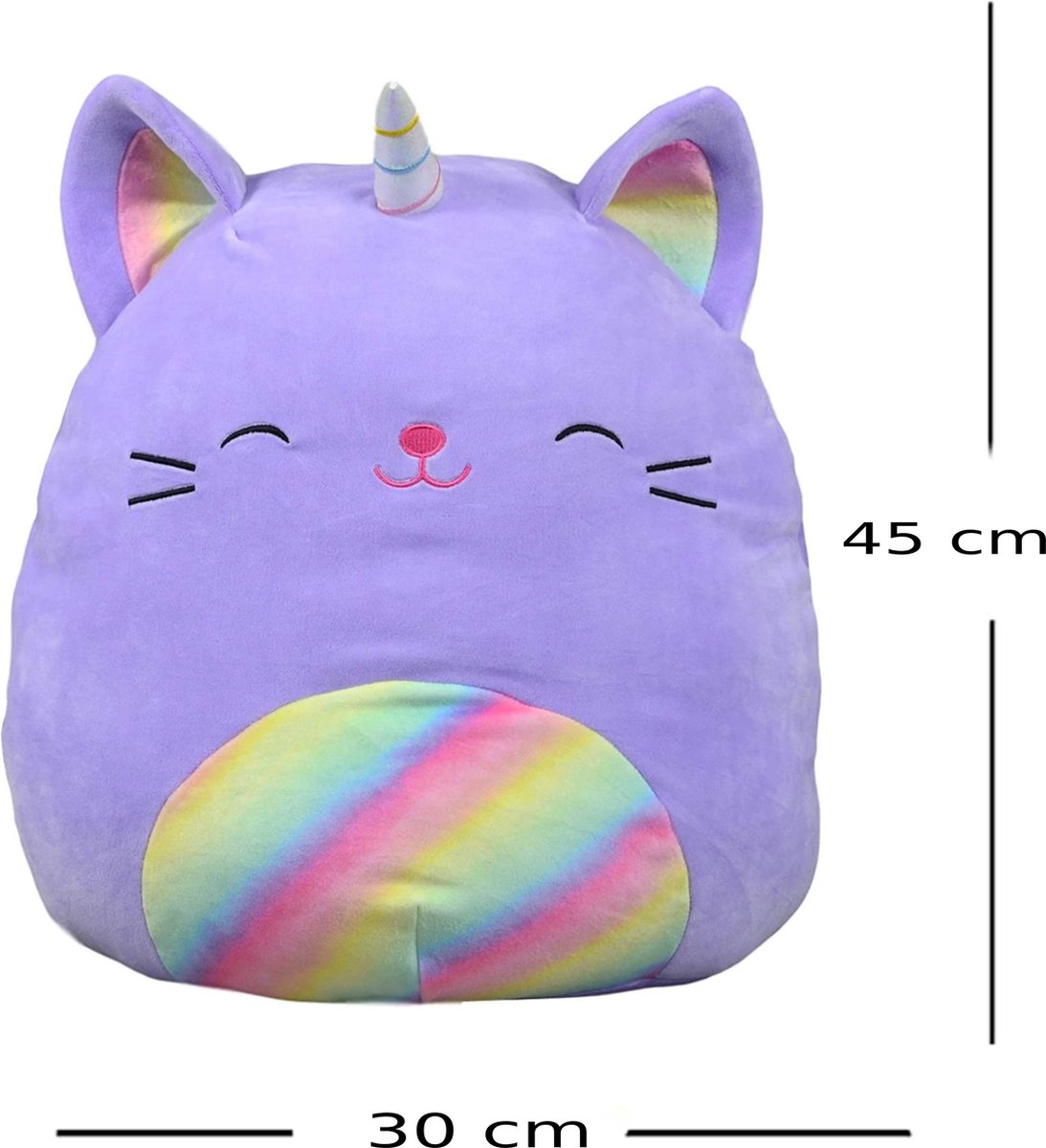 Klikkopers® - Kawaii knuffel - 43CM - Squish Knuffel - knuffel Eenhoorn ...