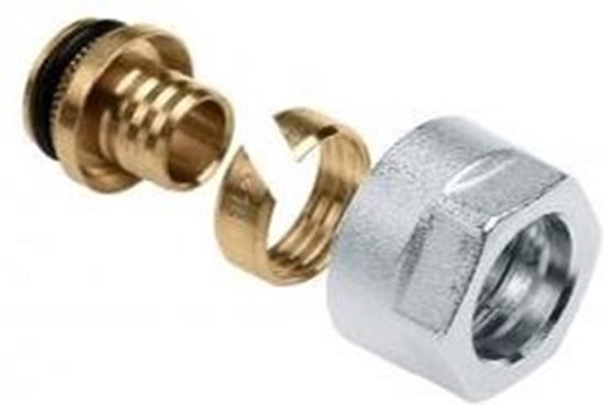 Bonfix Vloerverwarming Adaptor TP 98 - pilaar - knelring en wartel - voor... | bol