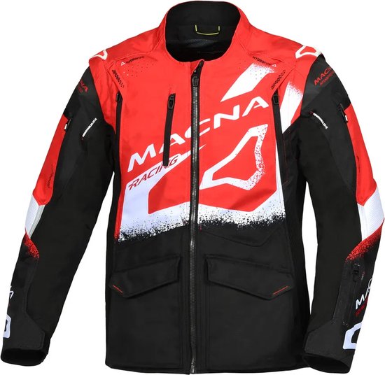 Macna Landmark Red Black Mx Jackets 2XL - Maat - Jas | bol
