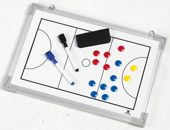 Gilbert Netball Netball Tactic Board - One Size - Wit | bol