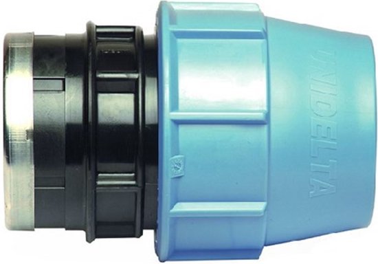 PE klemkoppeling 20 mm x 1'' bi.dr. | bol