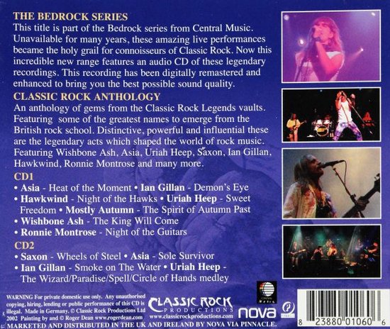 Classic Rock Anthology, various artists | CD (album) | Muziek | bol