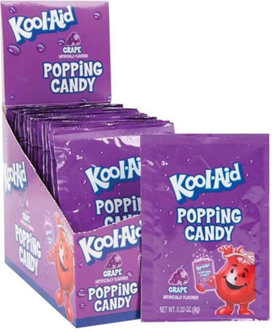 Kool-Aid - Popping Candy Grape - 20 stuks | bol