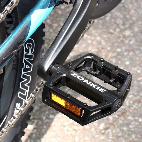 Fietspedalen, platform-/MTB-/platte pedalen met hoogwaardige en topgrip ...