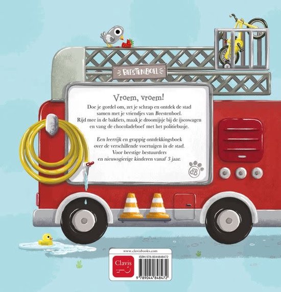 Clavis Prentenboek - In de stad! Het Grote Voertuigenboek, Federico Van Lunter |... | bol