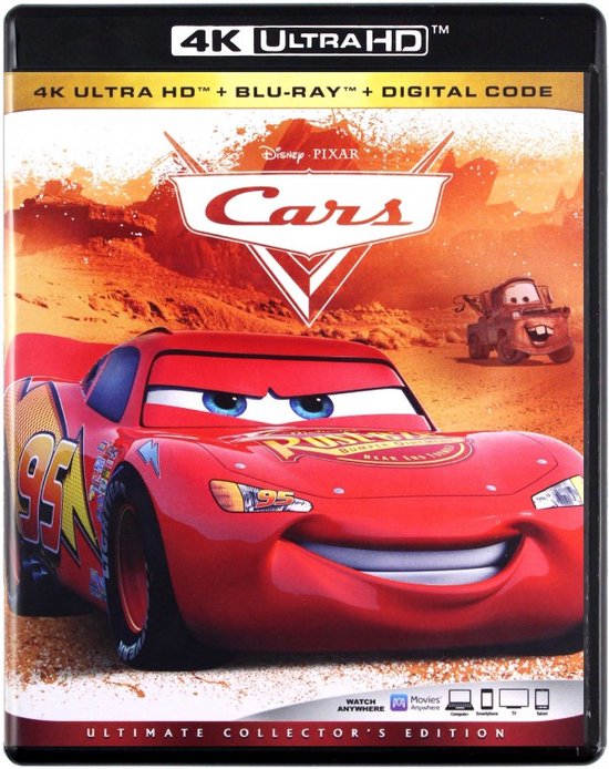 Cars [Blu-Ray 4K]+[Blu-Ray], Owen Wilson | Dvd's | bol