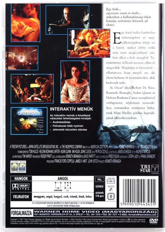 Frankenstein [DVD] (Dvd), Kenneth Branagh | Dvd's | bol