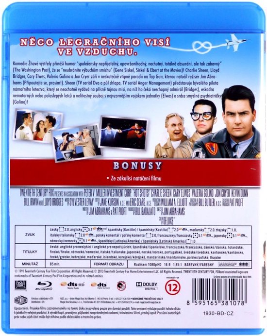 Hot Shots! [Blu-Ray] (Blu-ray), Valeria Golino | Dvd's | bol