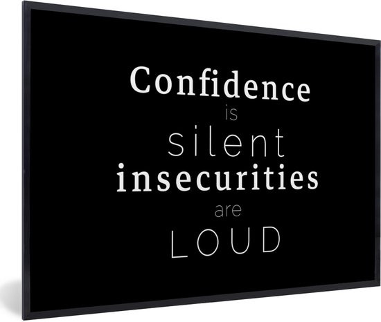 Fotolijst incl. Poster - Daily life quote - Zelfvertrouwen - Spreuken ...