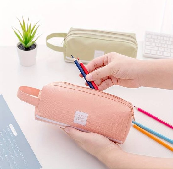 Etui voor School - Etuis - Jongens en Meisjes - Dubbele Laag - Met ...