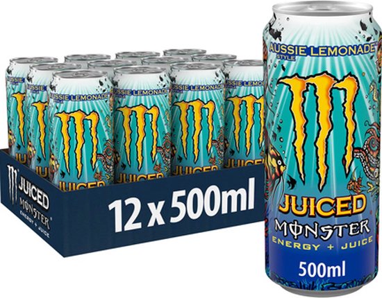 Monster Energy - Juiced Aussie Lemonade - 12x 500ml | bol