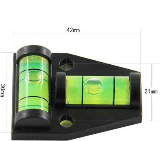 CHPN - Mini waterpas - Stelwaterpas - T-Type - Driehoek - Kruis ...