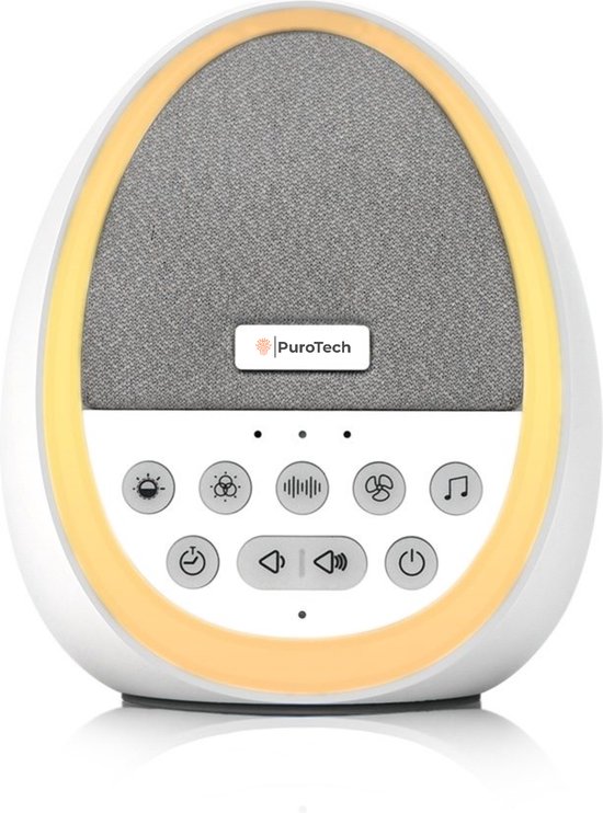 PuroTech White Noise Machine - Witte Ruis Apparaat - Muziekdoosje ...