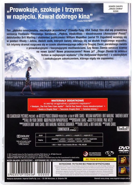 Another Earth [DVD] (Dvd), Brit Marling | Dvd's | bol