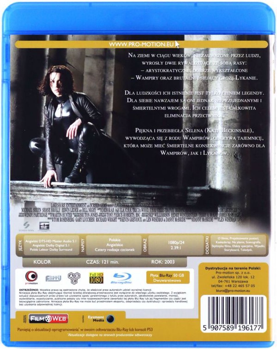 Underworld [Blu-Ray] (Blu-ray), Scott Speedman | Dvd's | bol