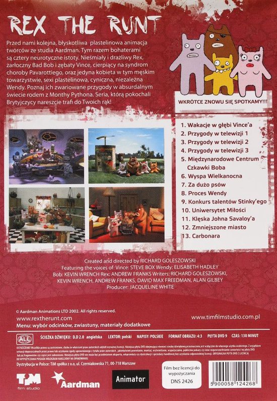 Rex the Runt [DVD] (Dvd), Arthur Smith | Dvd's | bol