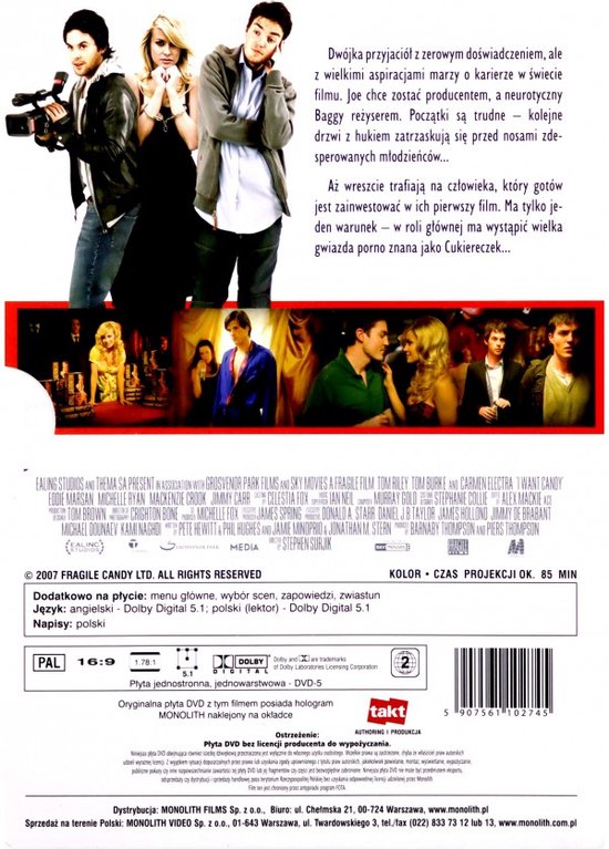 I Want Candy [DVD] (Dvd), Tom Burke | Dvd's | bol