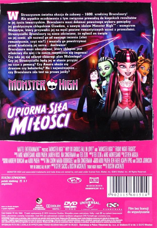 Monster High: Why Do Ghouls Fall in Love? [DVD] (Dvd), Laura Bailey ...