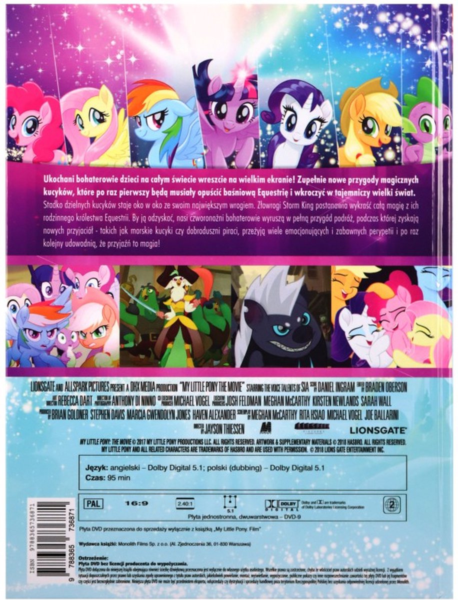 My Little Pony: The Movie [DVD] (Dvd), Emily Blunt | Dvd's | bol