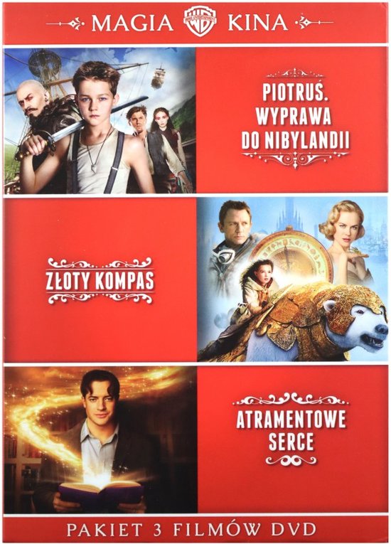 Peter Pan / The Golden Compass / Inkheart [3DVD] (Dvd), Teatro Alla ...
