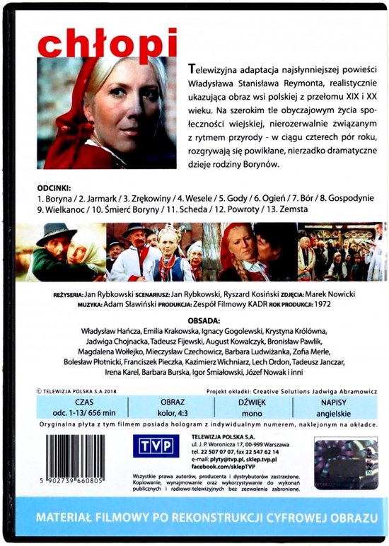 Chlopi [5DVD] (Dvd), Emilia Krakowska | Dvd's | bol
