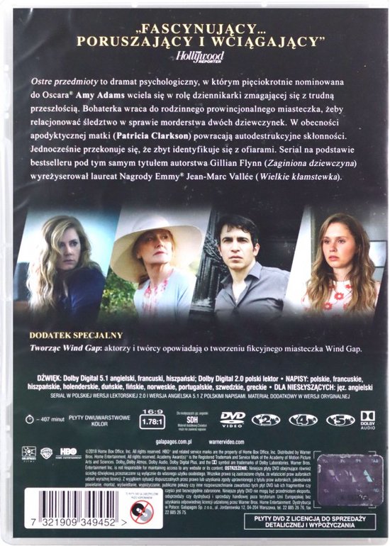 Sharp Objects [2DVD] (Dvd), Taylor John Smith | Dvd's | bol