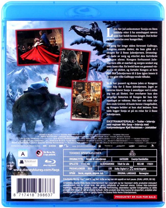 De reis naar de Kerstster [Blu-Ray] (Blu-ray), Vilde Zeiner | Dvd's | bol