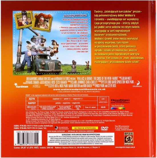 Wallace & Gromit: The Curse of the Were-Rabbit [DVD] (Dvd), Ralph ...