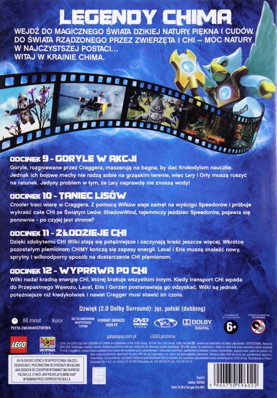 LEGO Legends of Chima [DVD] (Dvd), David Attar | Dvd's | bol