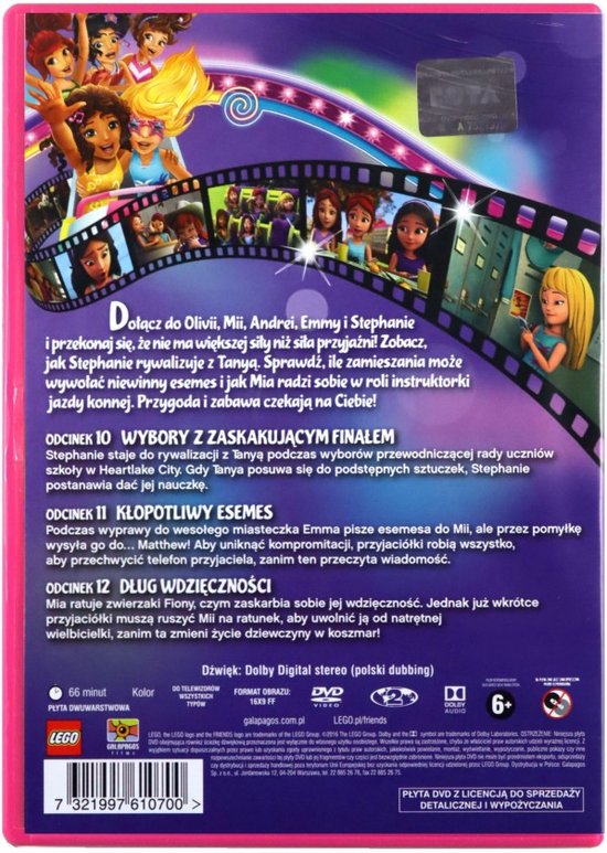 LEGO Friends: Friends are Forever [DVD] (Dvd), Erin Fitzgerald | Dvd's ...