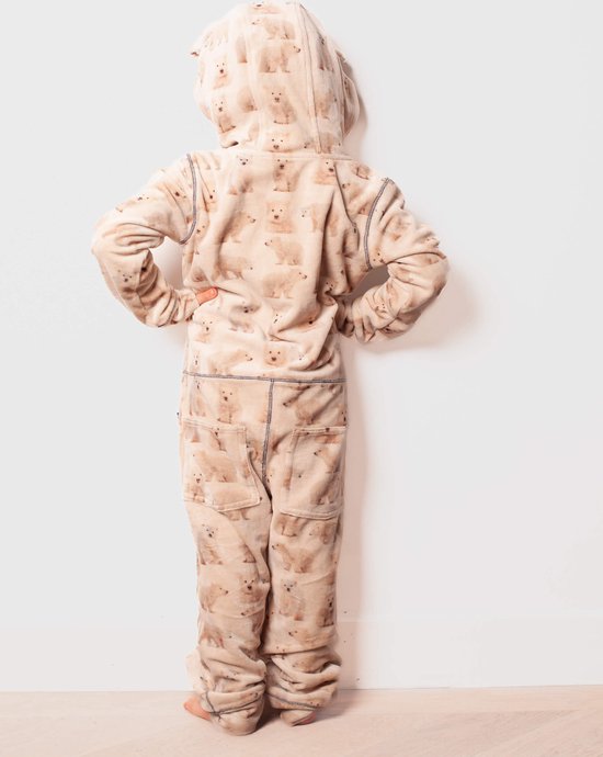Claesen's® - Velours Onesie - Polar - 5% Lycra - 80% Katoen - 15% ...