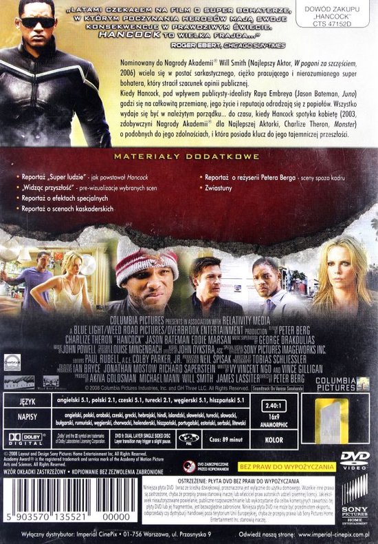 Hancock [DVD] (Dvd), Ryan Radis | Dvd's | bol.com