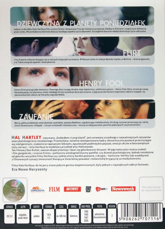 Hal Hartley BOX [4DVD] (Dvd), Adrienne Shelly | Dvd's | bol