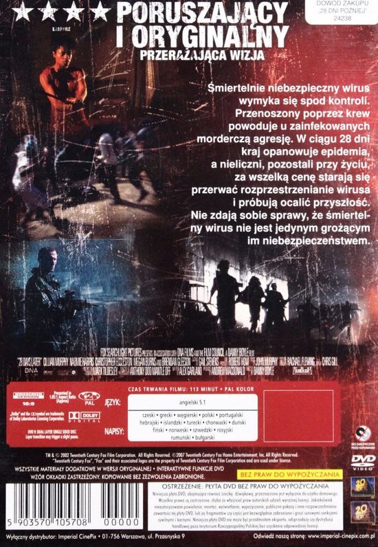 28 Days Later... [DVD] (Dvd), Bindu De Stoppani | Dvd's | bol