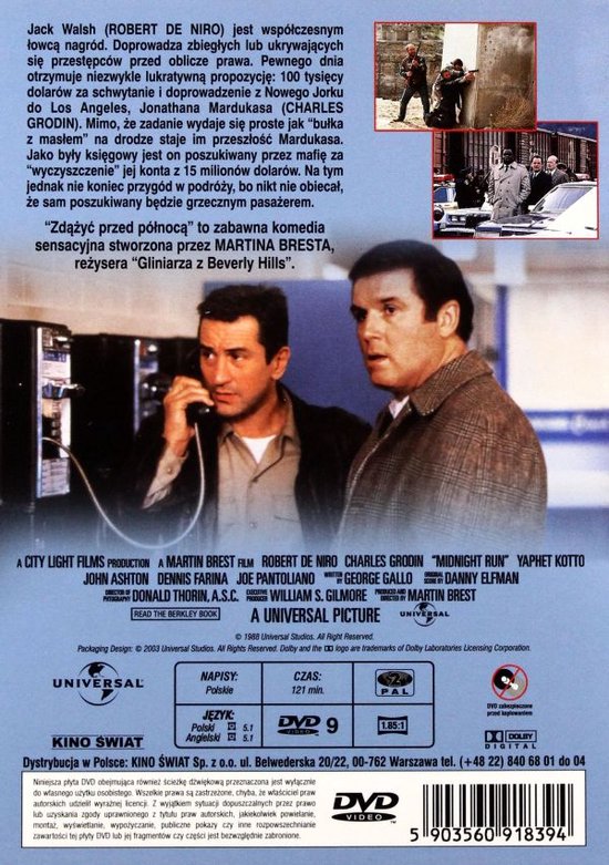 Midnight Run [DVD] (Dvd), Charles Grodin | Dvd's | bol