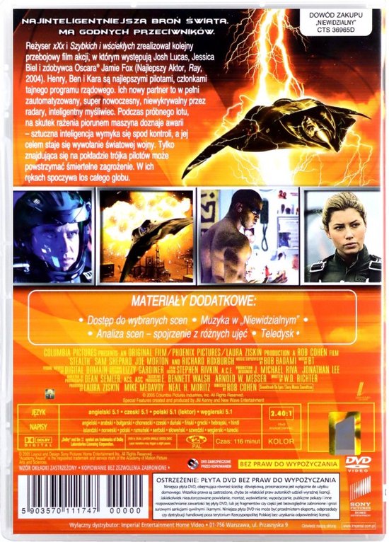 Stealth [DVD] (Dvd), Jessica Biel | Dvd's | bol