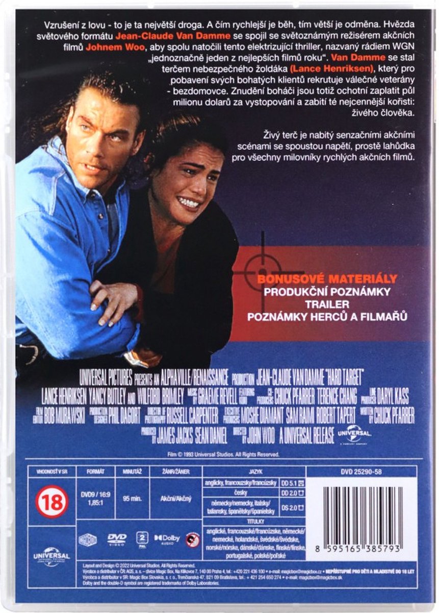 Hard Target [DVD] (Dvd), Lance Henriksen | Dvd's | bol.com