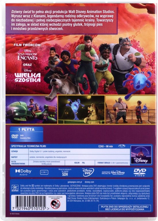 Strange World [DVD] (Dvd), Jaboukie Young-White | Dvd's | bol