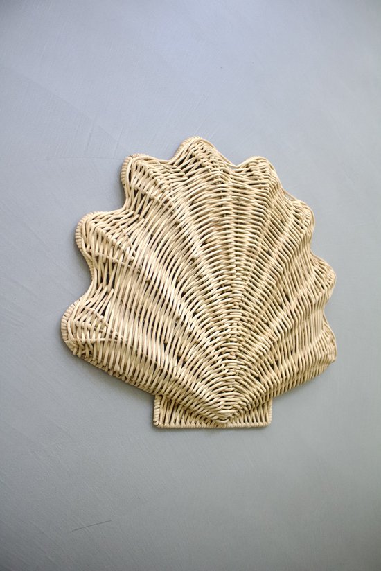 Studio Wildflower Shelby the Shell - Rotan schelp voor aan de wand ...
