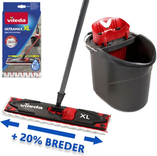 Vileda UltraMax Power 2in1 XL + Navulling Pakket | bol