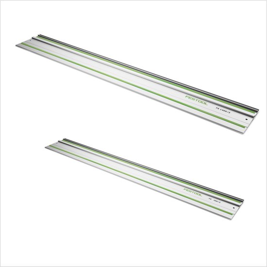 Festool geleiderail set met FS 1400/2 + FS 800/2 + 2x verbindingsstuk ...