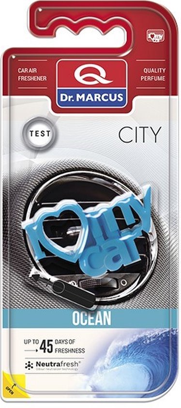 Dr. Marcus Ocean City I Love My Car autogeurtje met neutrafresh ...