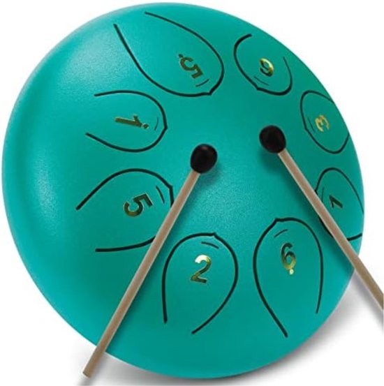 Gratyfied Tongue Drum - Steel Tongue Drum | bol.com