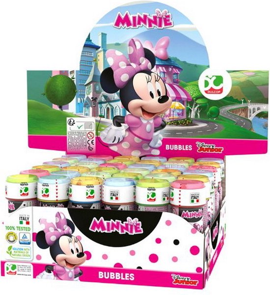 Bulle soufflante Minnie Mouse 36 pièces - Bulles soufflantes ...