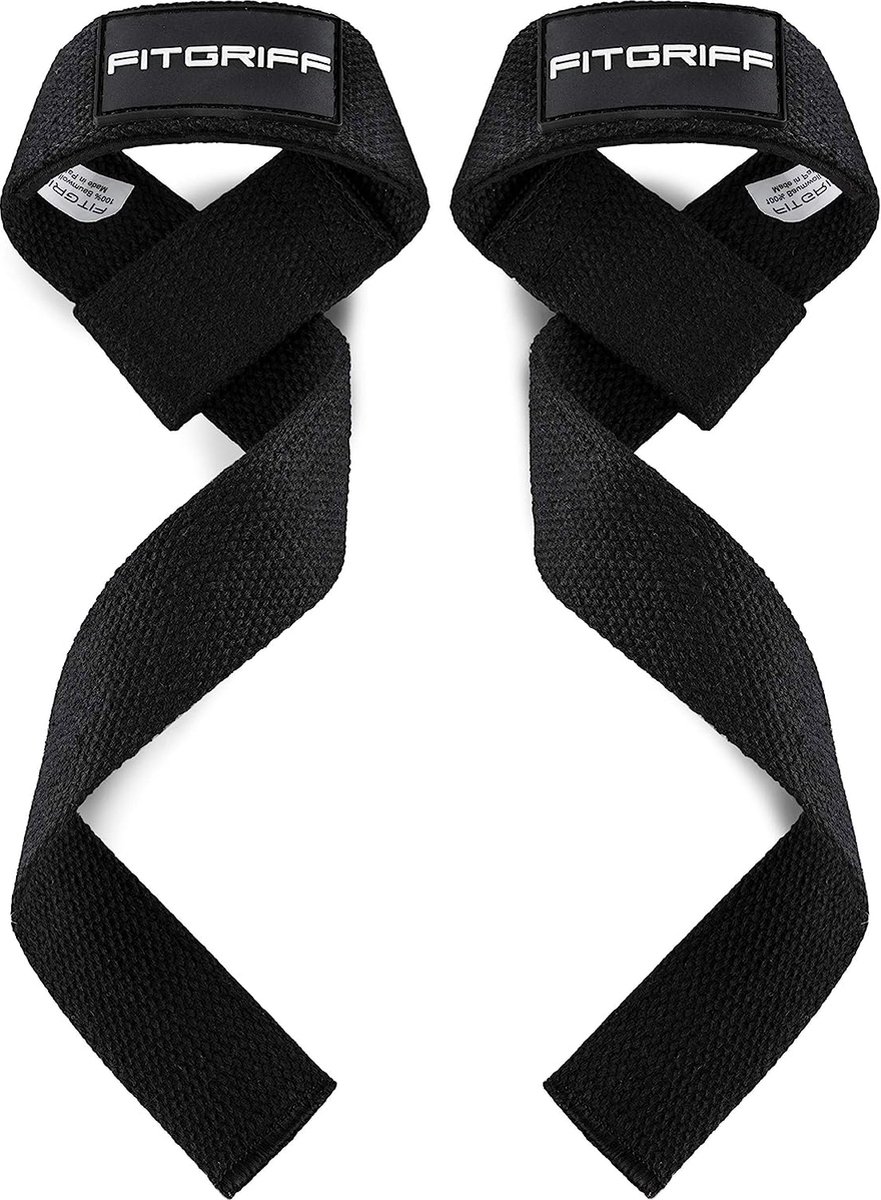 Profi Lifting Strips [bekleed] 60 cm voor krachttraining, bodybuilding ...