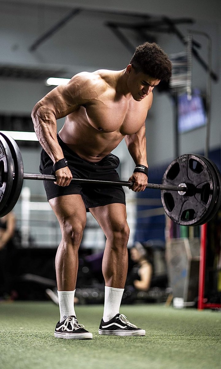 Profi Lifting Strips [bekleed] 60 cm voor krachttraining, bodybuilding ...